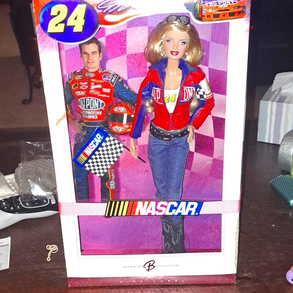 Barbie | Other | Nascar Barbie Nib | Poshmark
